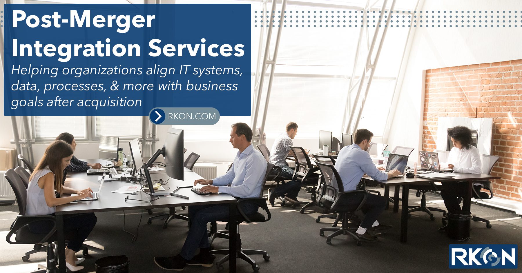 Post Merger IT Integration Services For Private Equity | RKON